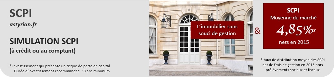 Simulation SCPI (à crédit ou au comptant)